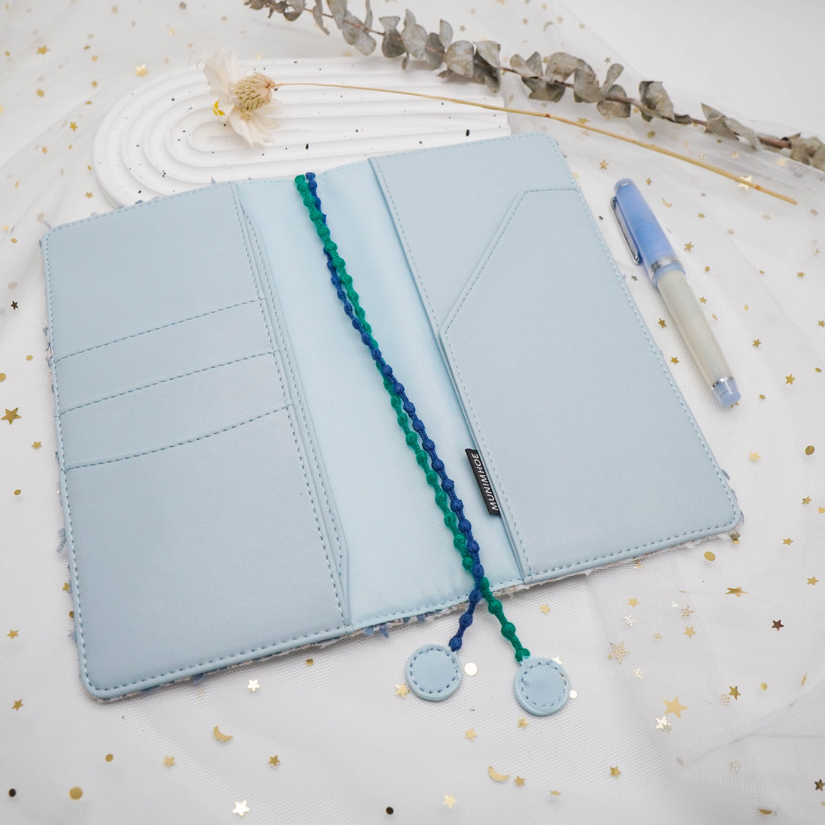 Planner Cover : Pink/Yellow Floral Embroidered Floral Fabric (Hobo Wee ...