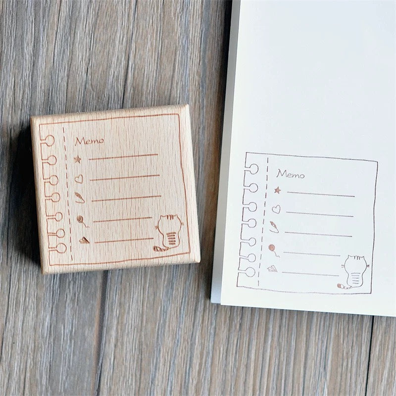 Stamp : Cat Memo Stamps | HappieScrappie