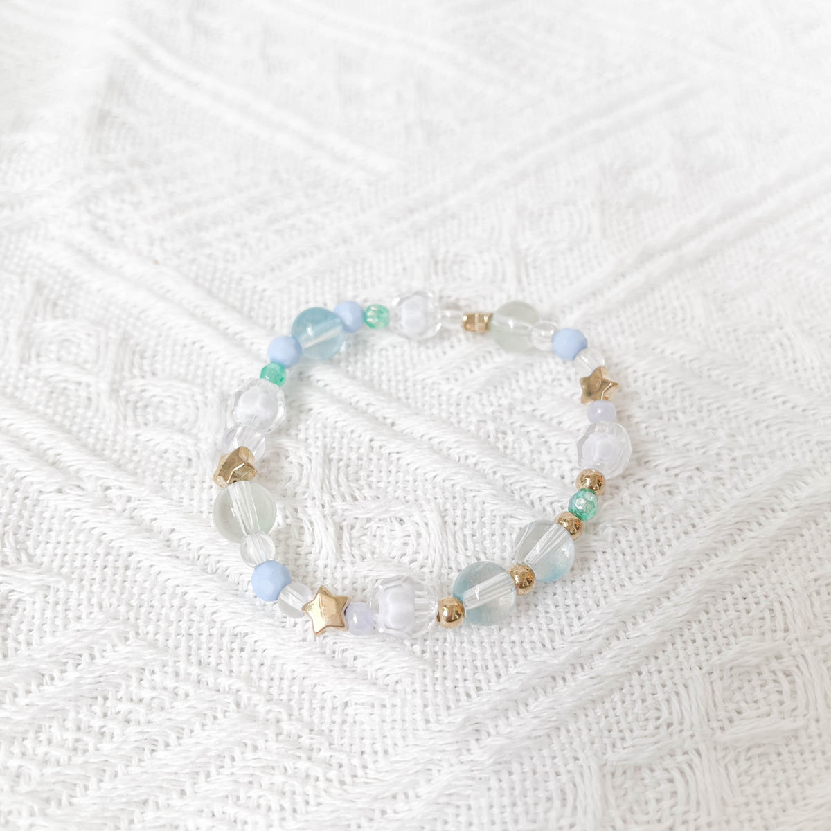 Bracelets : Colorful Handmade Beaded Bracelets by Alyssa & Ivan (Gold ...