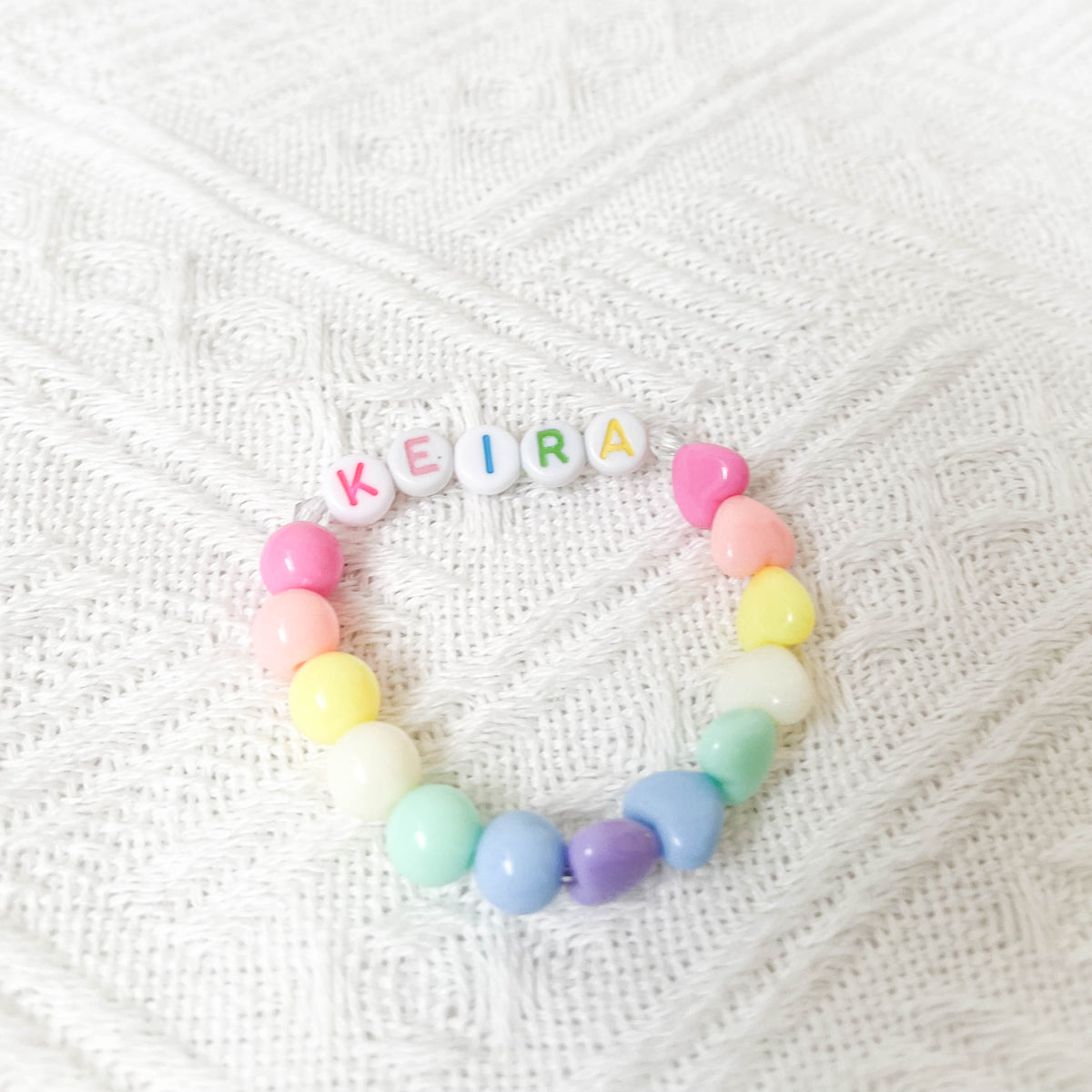 Bracelets : Colorful Handmade Beaded Bracelets by Alyssa & Ivan (Rainb ...