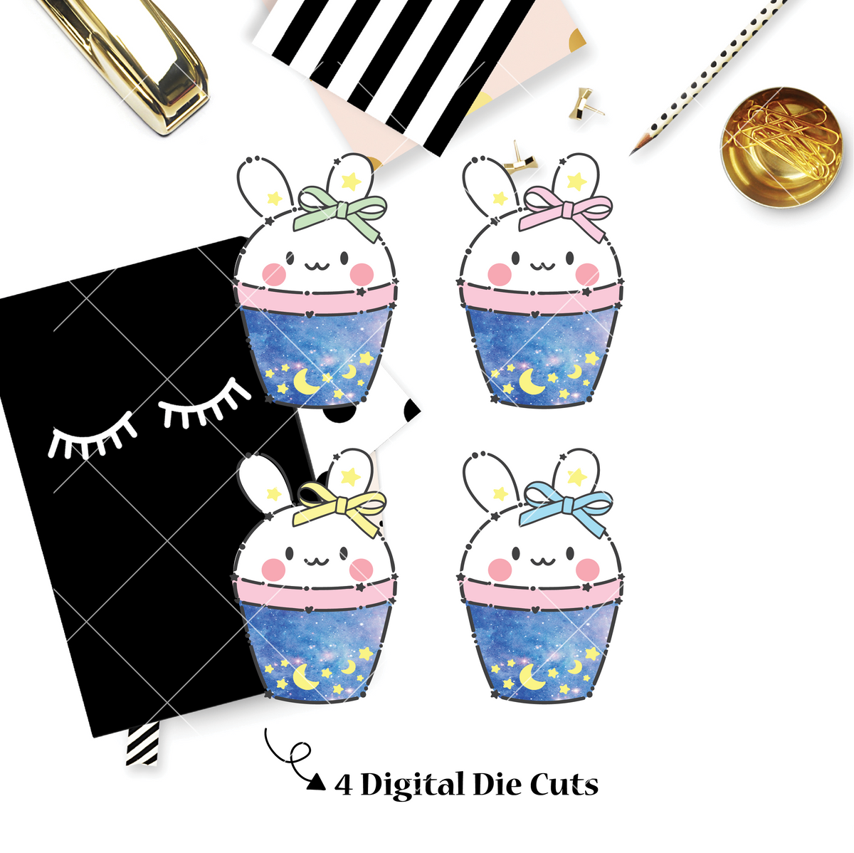 DIGITAL DOWNLOAD! - No Physical Product : Boba Bunny / Constellation T ...